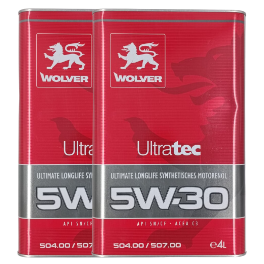 Aceite Motor Wolver 5w30 100% Sintetico 20.000 km - 8 Litros